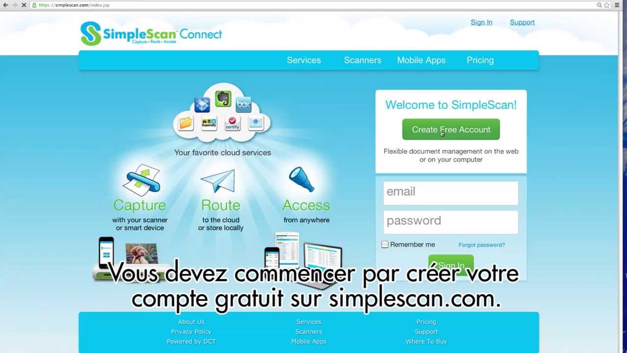 Getting Started (Français) | SimpleScan Tutorials