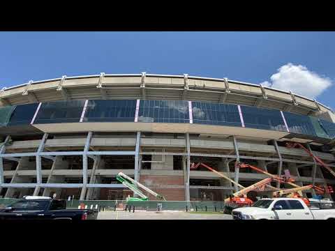 New footage Bryant-Denny Stadium construction