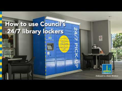 How to use Brisbane City Council's 24/7 library lockers