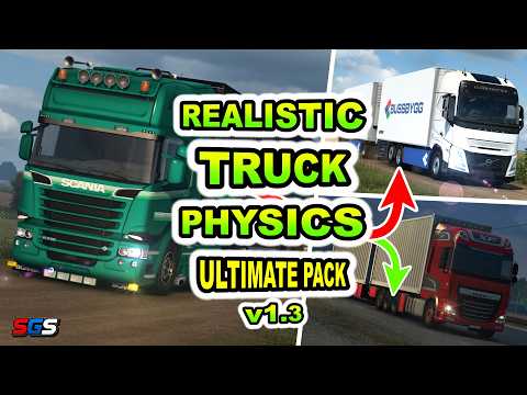 Realistic Truck Physics Ultimate Pack v1.4 for ETS2 | Download on Modsy