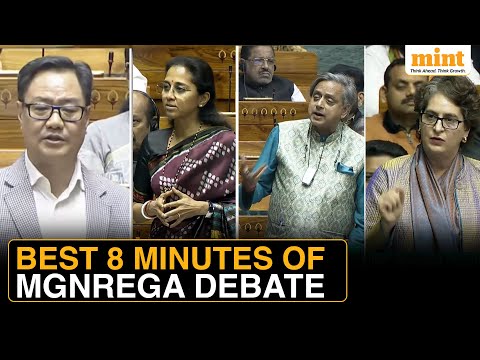 Priyanka Gandhi & Shashi Tharoor To Kiren Rijiju: Parliament ERUPTS ...