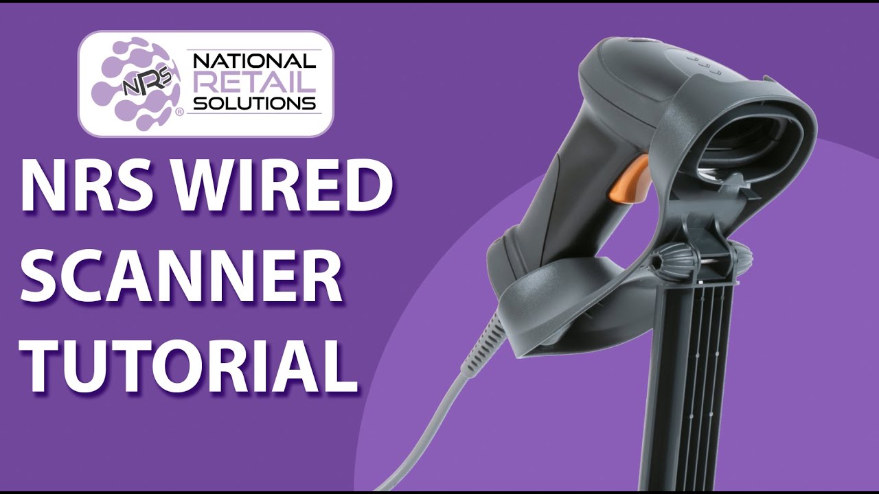 NRS Wired Barcode Scanner Tutorial