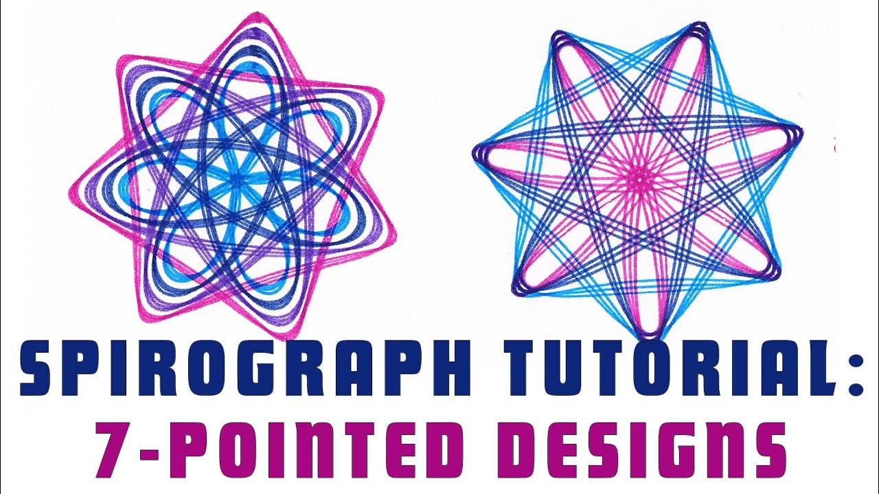 How-To Spirograph: 7-Pointed Designs