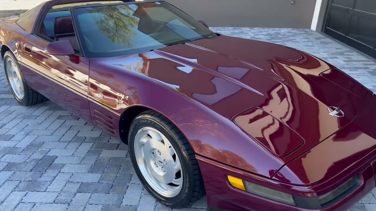 1993 40th Anniversary Ruby red on Ruby red running walk around. 