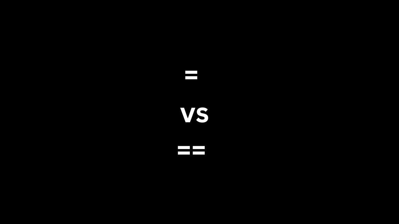 #Python Equal vs Double Equal Sign? #datascience #coding #programming #learnpython #ai