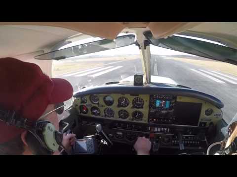 Landing runway 29 Muscle Shoals Alabama