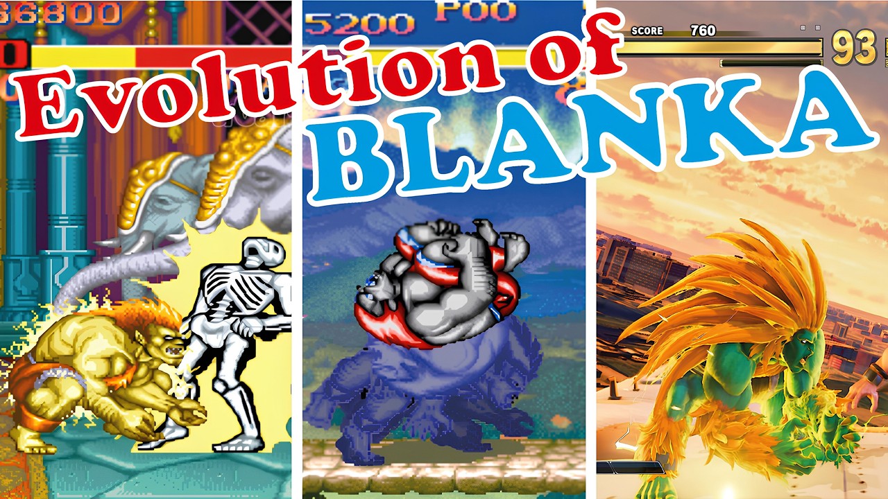 Evolution of BLANKA - Street Fighter ( 1991 - 2026 )