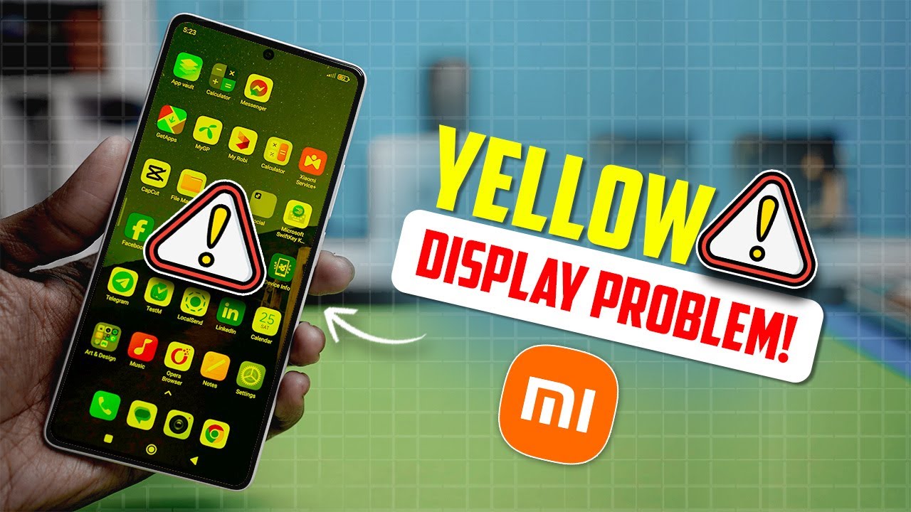 How to Fix Yellow Display Problem on Any Xiaomi Phone | Screen Colour Fix