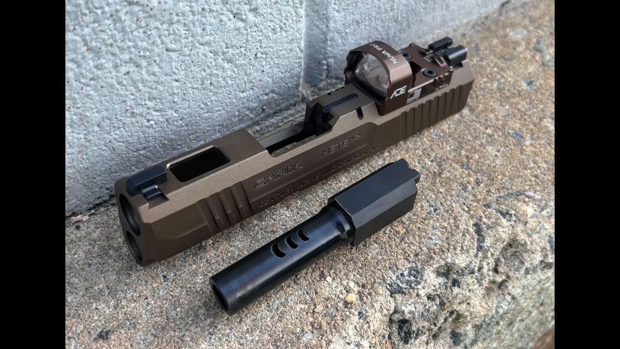 NCEngravers.com - Canik MC9 - Barrel Porting / Ammo Test 115/124/147GR