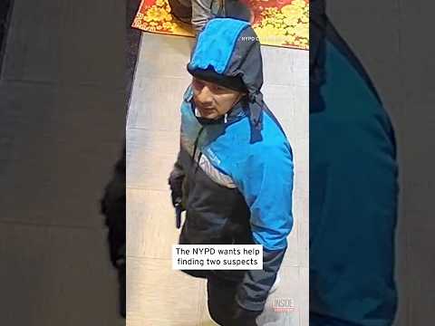 NYPD Wants 2 Suspects Who Allegedly Stole $500,000 in Jewelry #Shorts