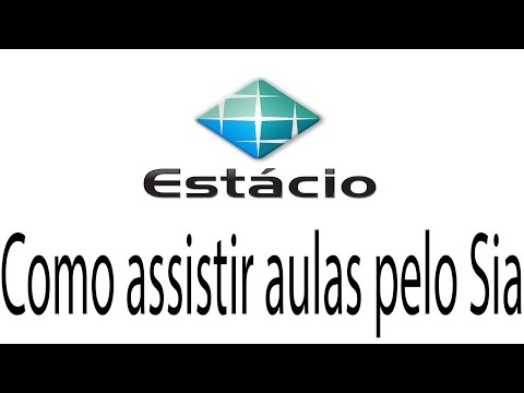 Como ver conteúdo/aulas online através do Sia - site da Estácio
