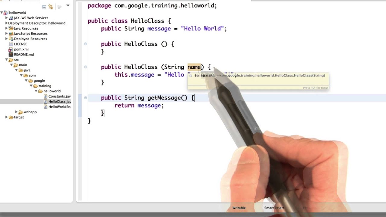 Overview of Endpoints Code - Developing Scalable Apps with Java