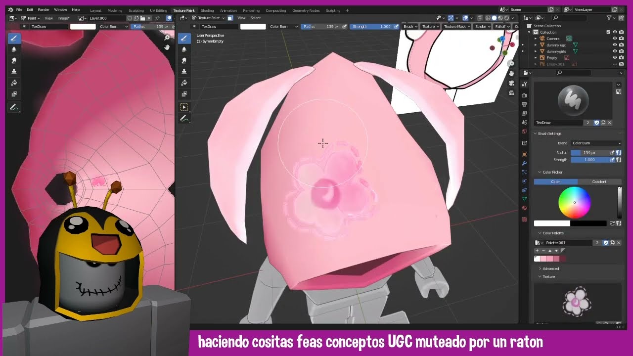 ROBLOX UGC TUTORIAL DOMINUS ROSA HOOD AZAOTL SPEED MODELING