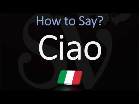 How to Pronounce Ciao? (CORRECTLY) Italian Pronunciation