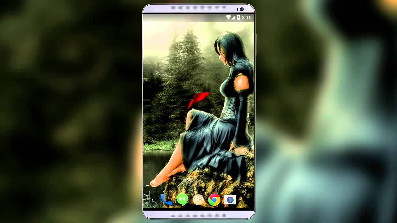 Gothic Bird Live Wallpaper