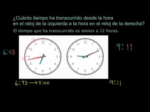 Ejemplo de diferencias en la hora (video) | Khan Academy