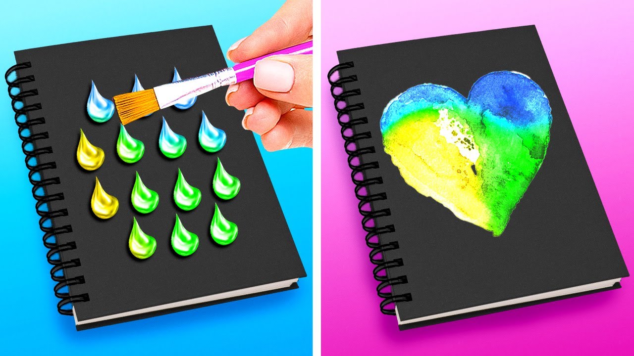 ART CHALLENGE and DRAWING TRICKS || Easy drawing hacks for Beginners