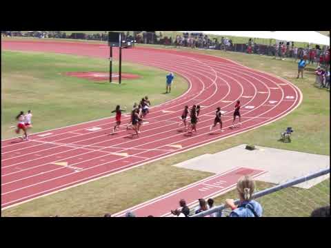 Girls 4x100m Relay Prelim (Rayne, Victoria, Anijha, Makiyah)