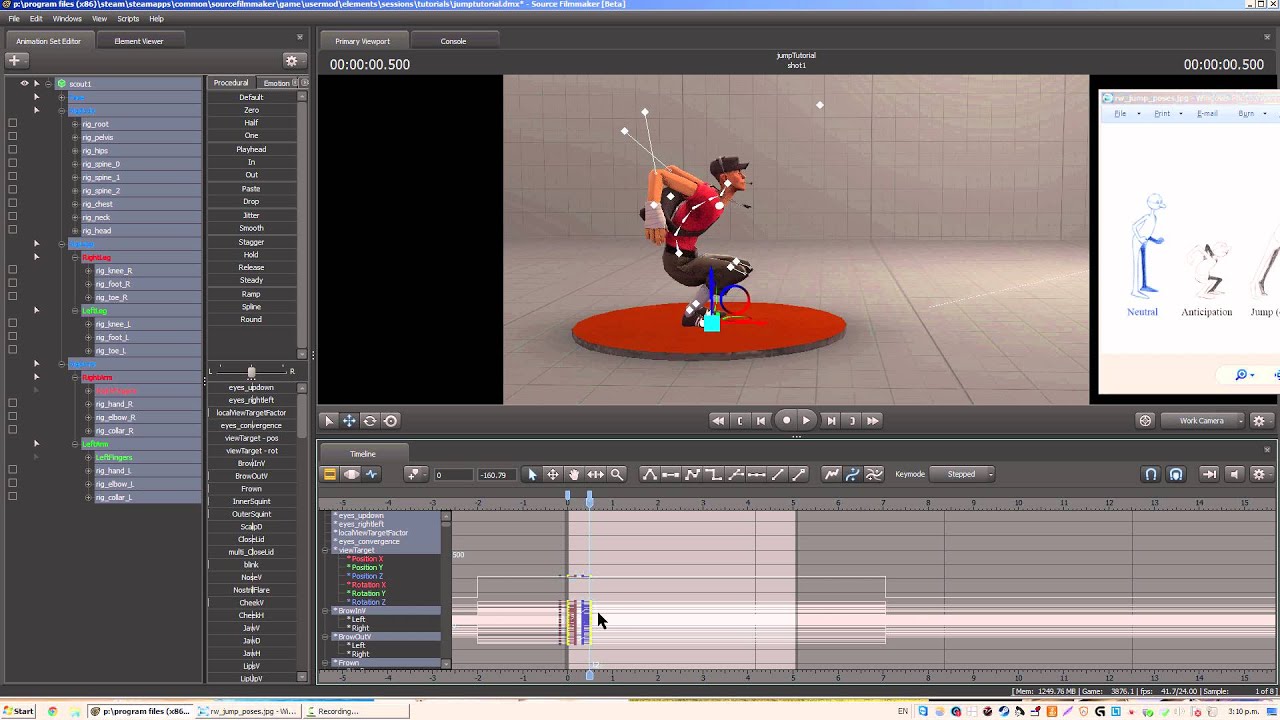 [SFM Tutorial] How to animate a jump!