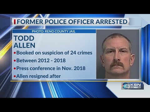 Hutchison, Kansas’s Todd Allen arrested; Ex-cop accused of being a ...