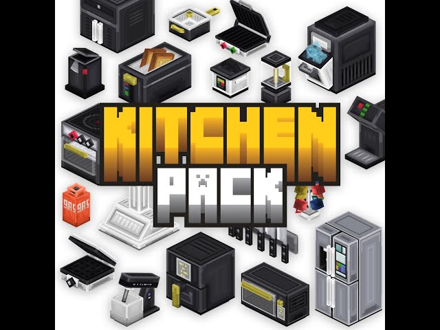 Kitchen Appliances Decoration Minecraft Texture Pack