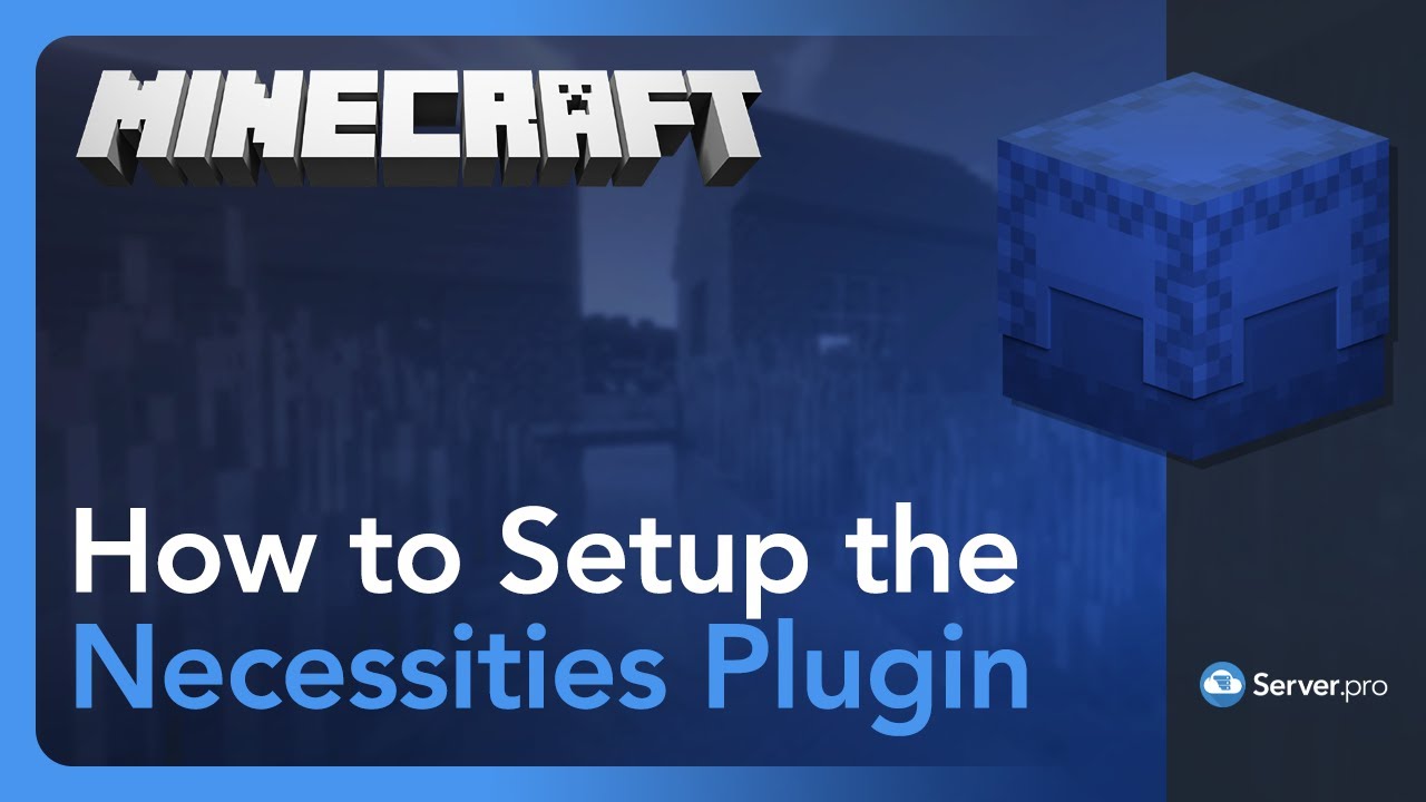 How to Setup Necessities Plugin (GAIN WEIGHT + BLADDER) - Minecraft Java