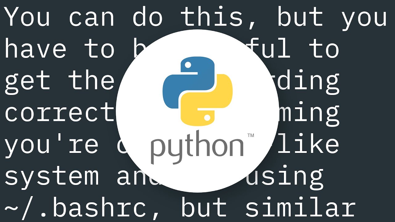 Creating command line alias with python