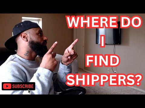 Where do freight brokers find shippers?