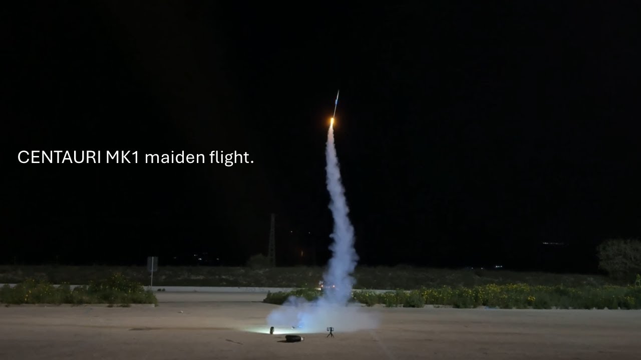 Thrust Vector Control rocket 