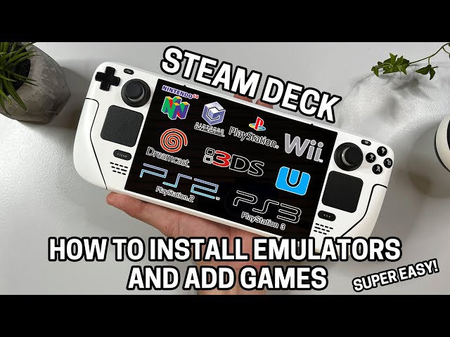 How to install Emulators on Steam Deck?