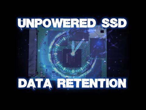 How Long Can SSD Store Data Unpowered? Year 1 Update
