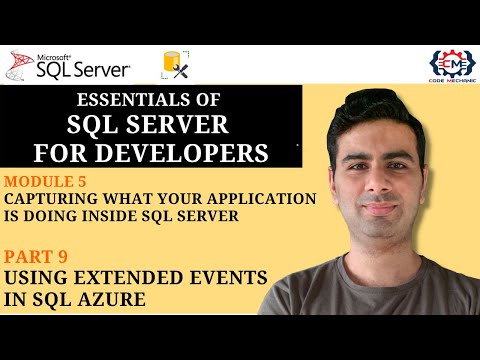 5.9 Using Extended Events in SQL Azure