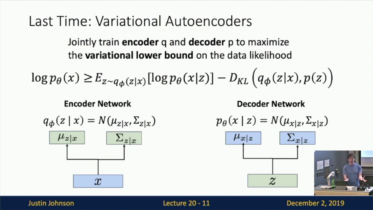 Lecture 20: Generative Models II