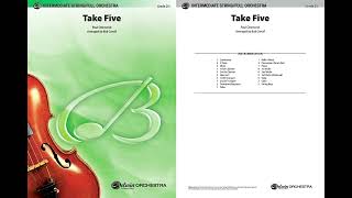 Take Five: Full Orchestra Conductor Score & Parts: Paul Desmond | Sheet ...