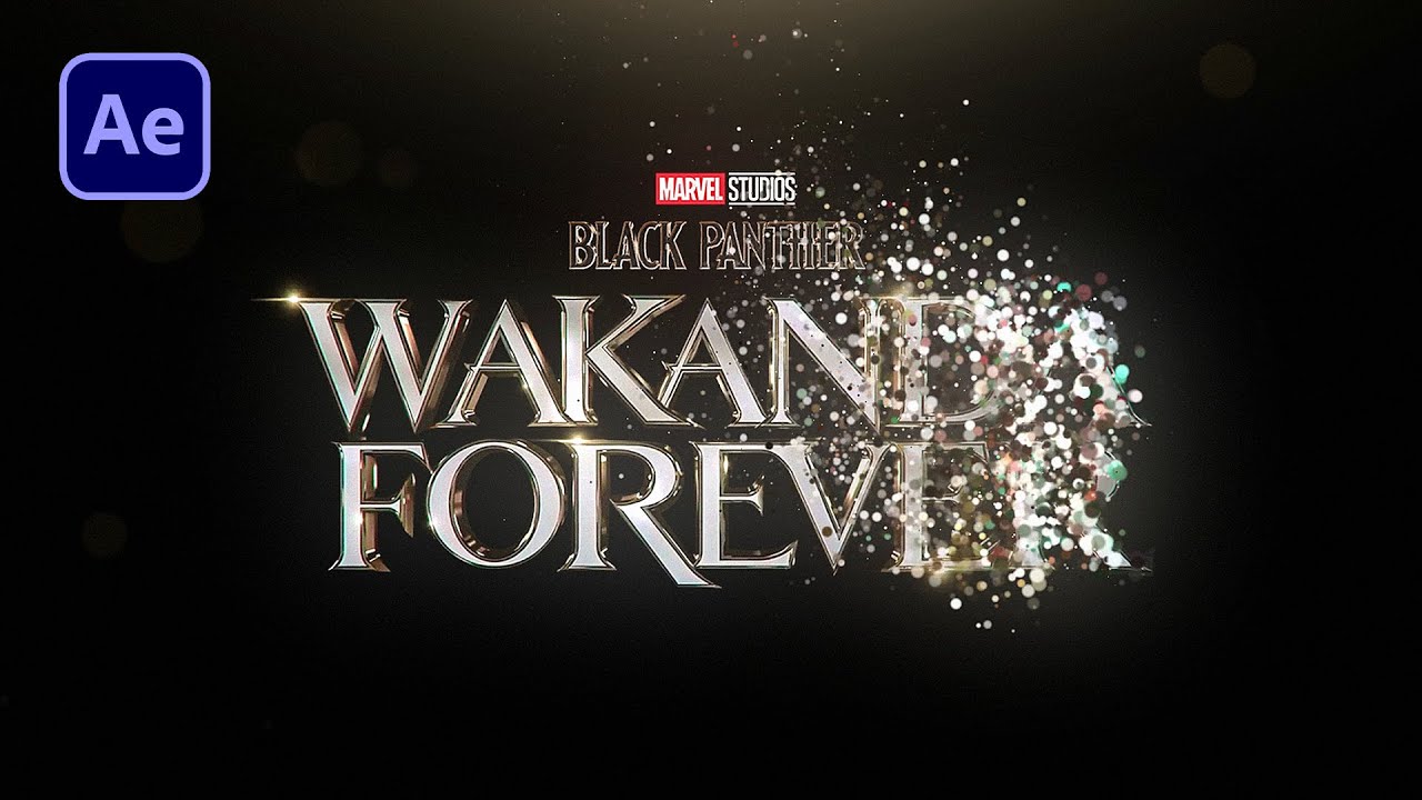 After Effects Tutorial: Particles Logo & Text Animation - Trapcode Particular Tutorial