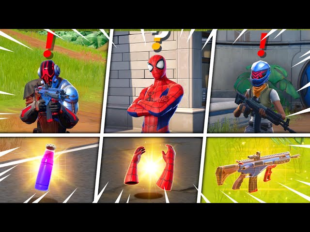 Every Mythic & Exotic boss in Fortnite Chapter 3 Season 1: Spawn ...