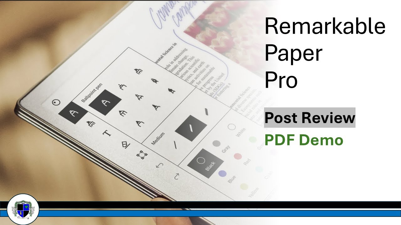 reMarkable Paper Pro: A Quick PDF Demo