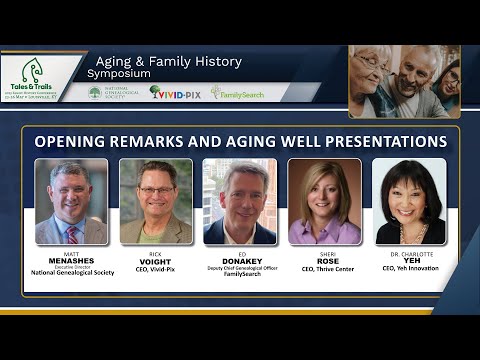 Introduction: Symposium on Healthy Aging and the Role of the Family History Community