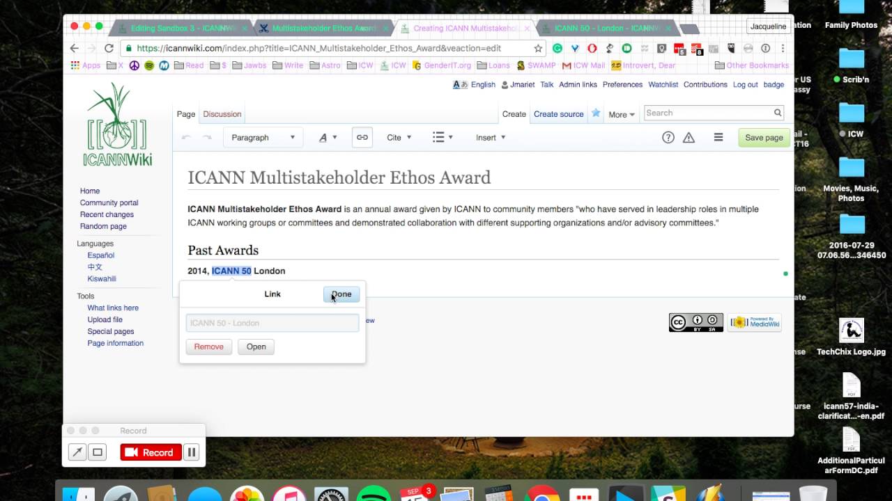 ICANNWiki Visual Editor Tutorial