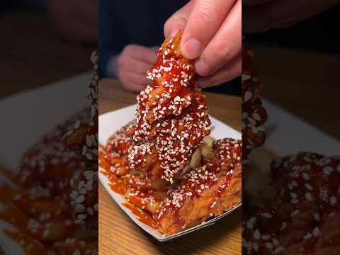 NASHVILLE vs KOREAN BBQ Chicken Tenders from Melt Shop in NYC! 🤤 The choice is yours! #DEVOURPOWER