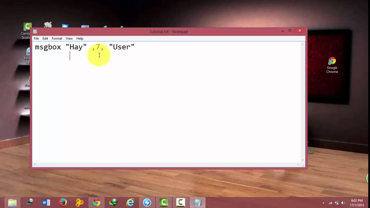 Cara Membuat Message Box