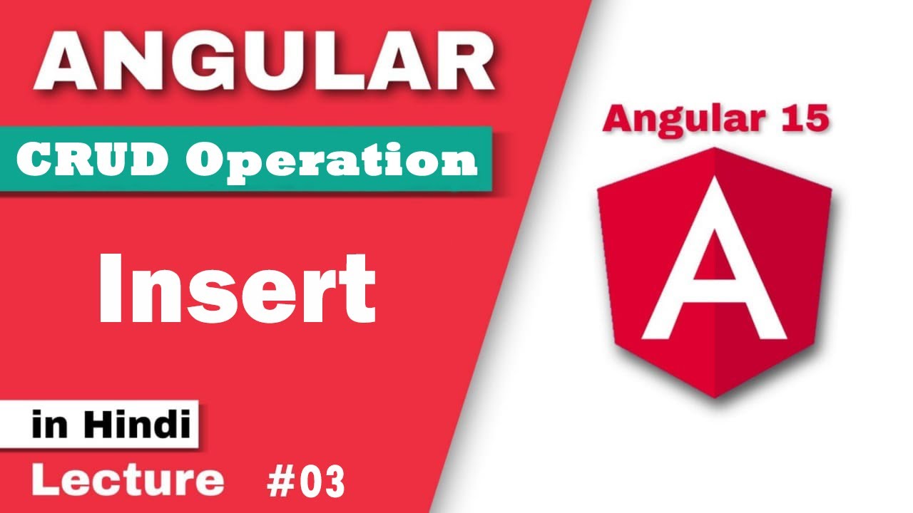 Angular CRUD Operation with PHP & MYSQL in Hindi | Angular insert CRUD operation using PHP & MYSQL.