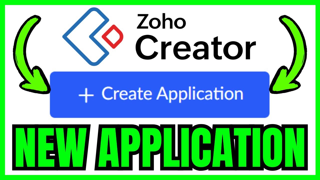 How To CREATE APPLICATION In Zoho Creator (QUICK & EASY) 2026