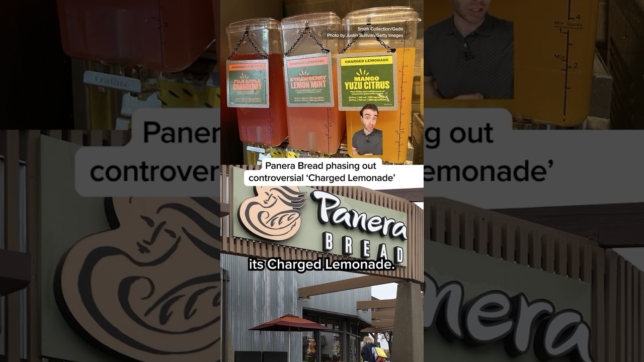 Panera Bread phasing out controversial 'Charged Lemonade'