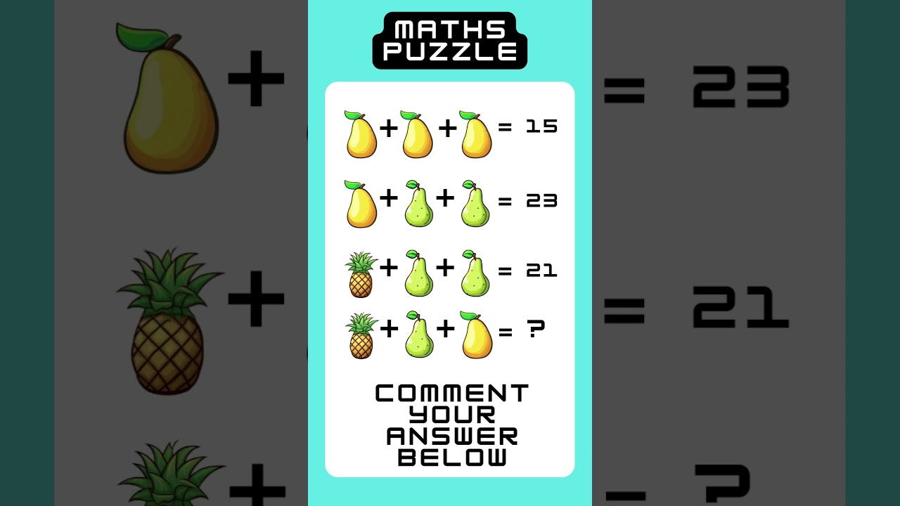 Math Challenge: Decode the Values and Solve the Puzzle