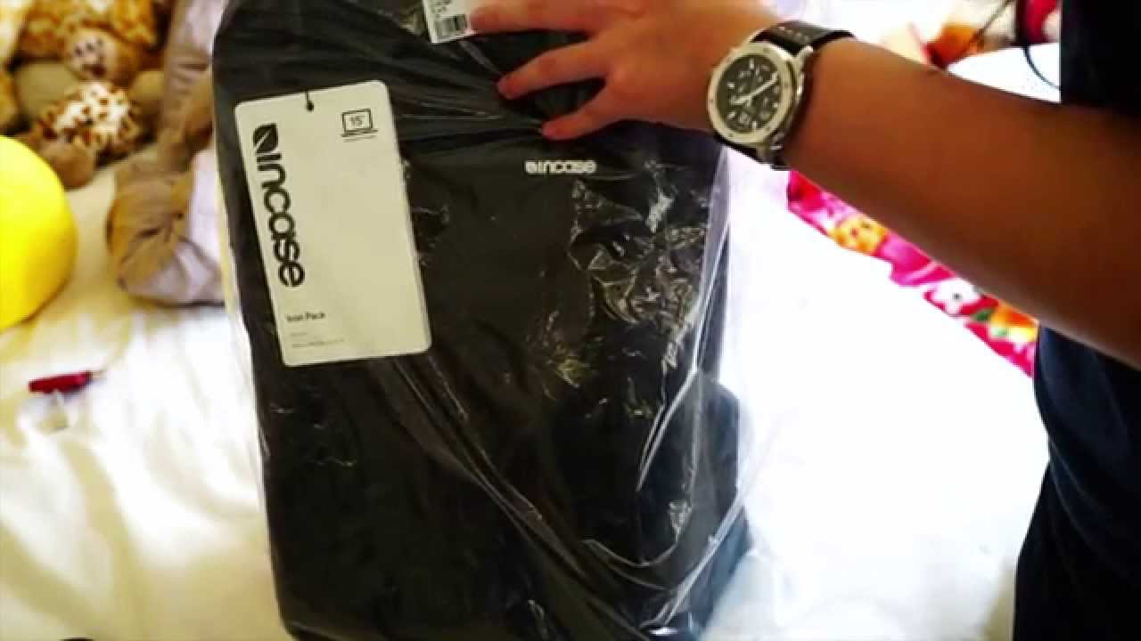 Incase Icon Backpack Unboxing+First Impression