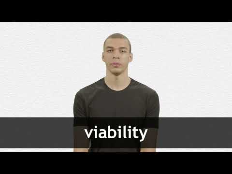 How to pronounce VIABILITY in American English