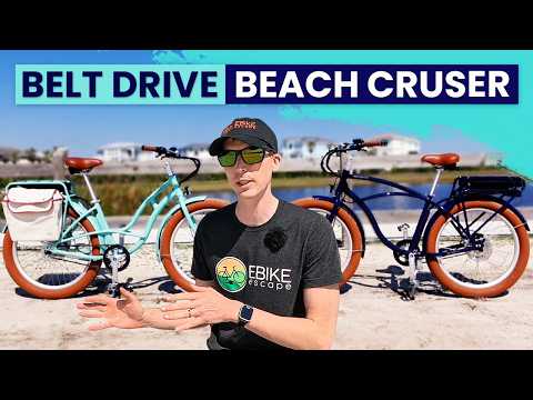 Priority E-Coast Review: The ONLY Belt-Driven Beach Cruiser E-Bike!