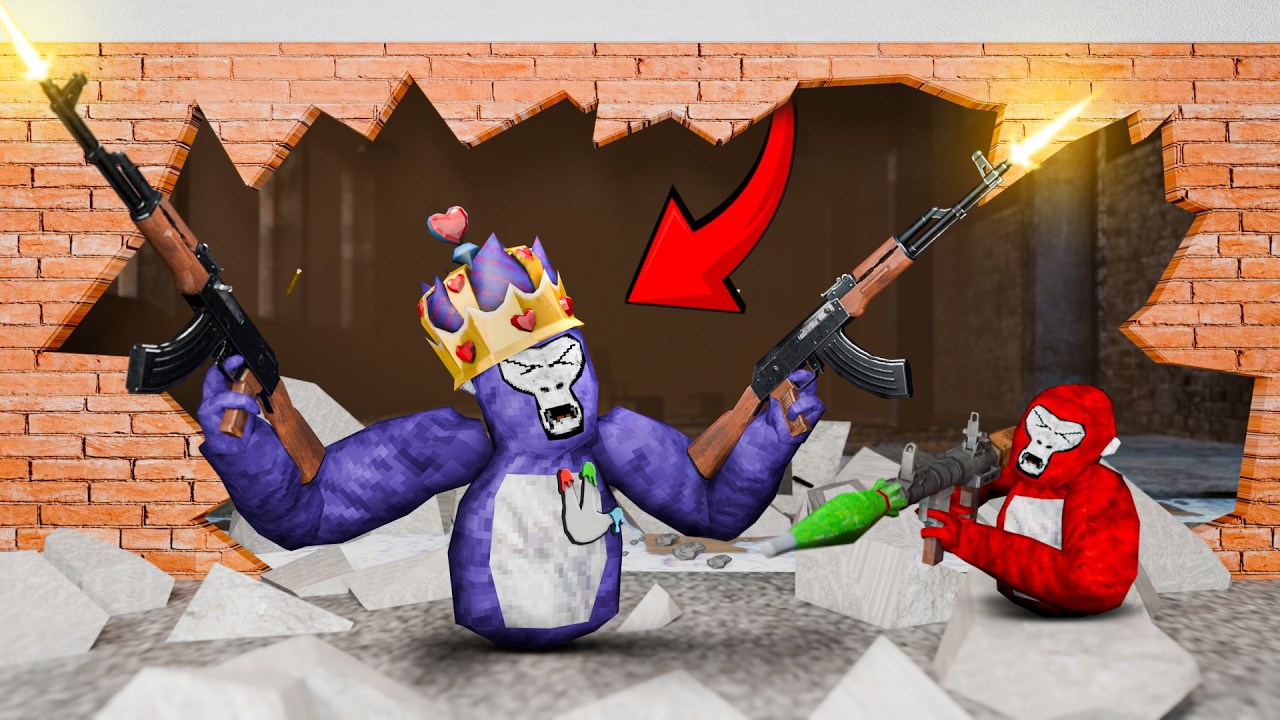 Gorilla Tag Has GUNS Now?!