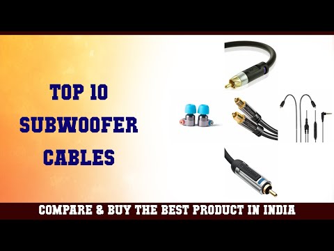 Top 10 Subwoofer Cables to buy in India 2021 | Price & Review
